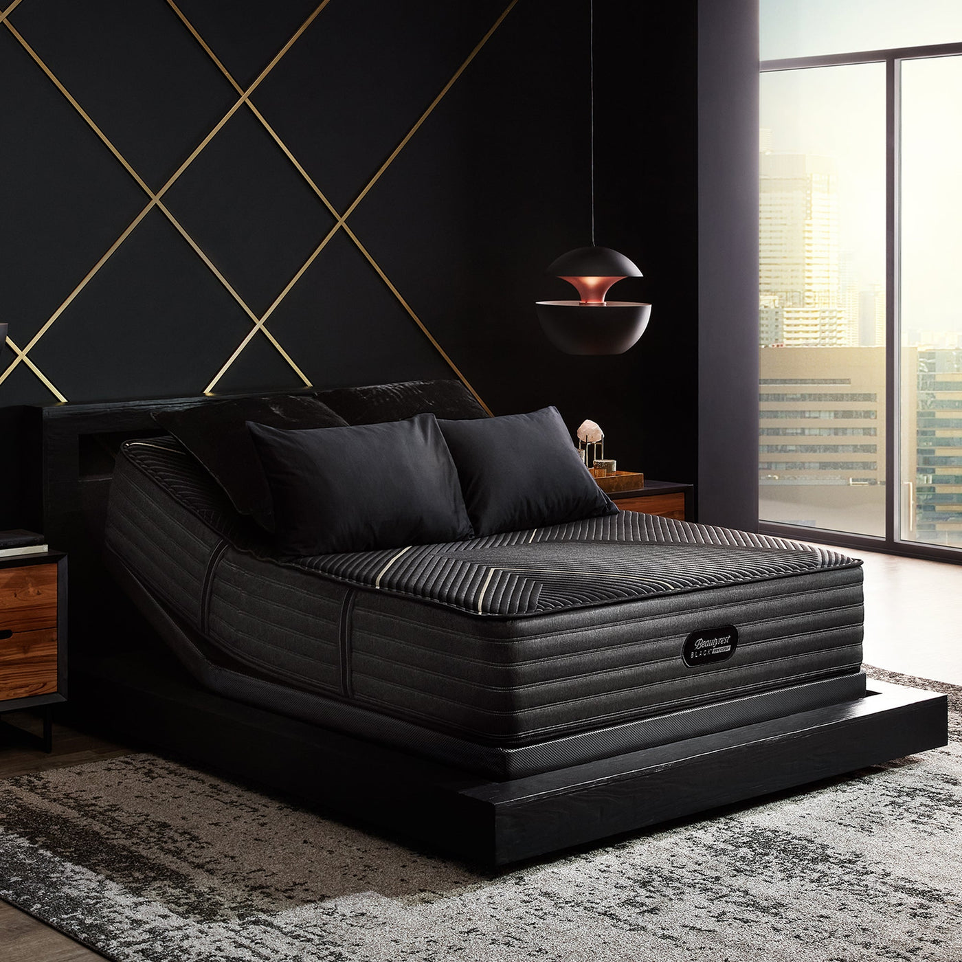 Beautyrest Black Hybrid KX Class Firm 15 Mattress American Mattress
